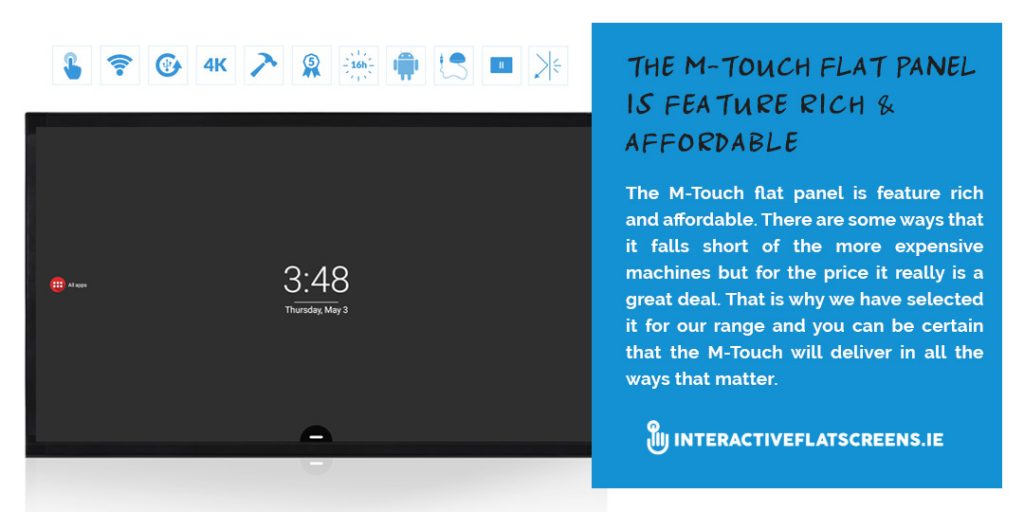 The M-Touch Interactive Flat Screen - Excellent and Affordable