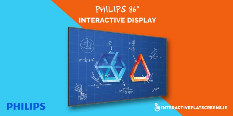 Philips 86" Interactive Display | Large Display for Schools