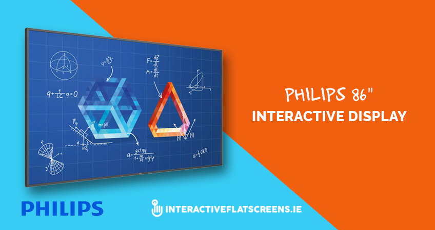 Philips 86" Interactive Display | Large Display for Schools