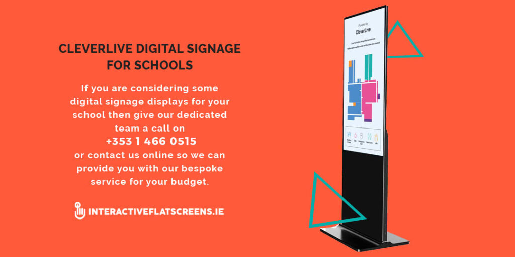 5 Advantages to Using CleverLive Digital Signage in Schools